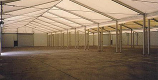 Temporary Buildings & Industrial Applications | Temporary Warehouse