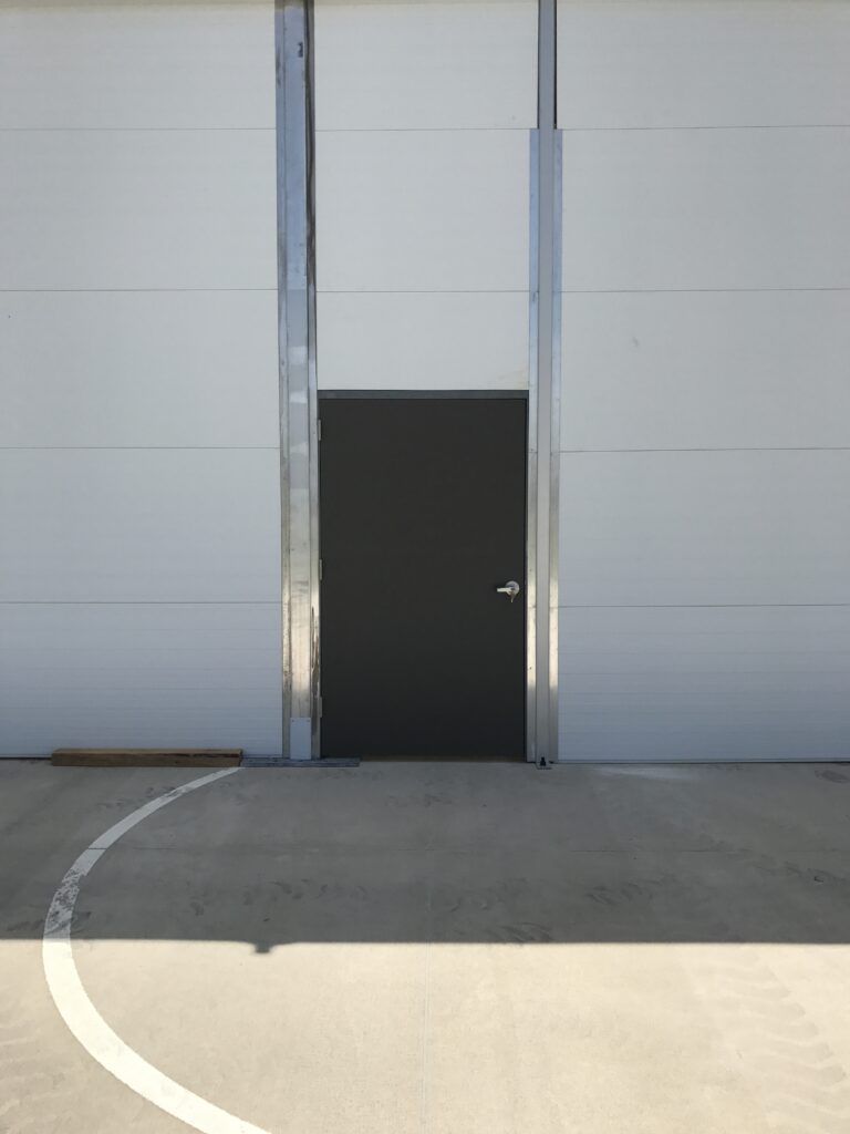 Steel Personnel Doors | Temporary Warehouse Structures